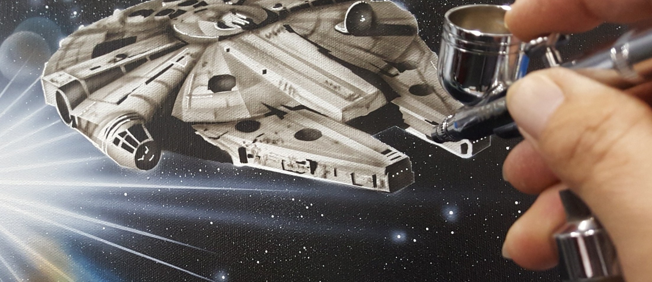 Astrobiological Airbrush - The Cosmic Tusk